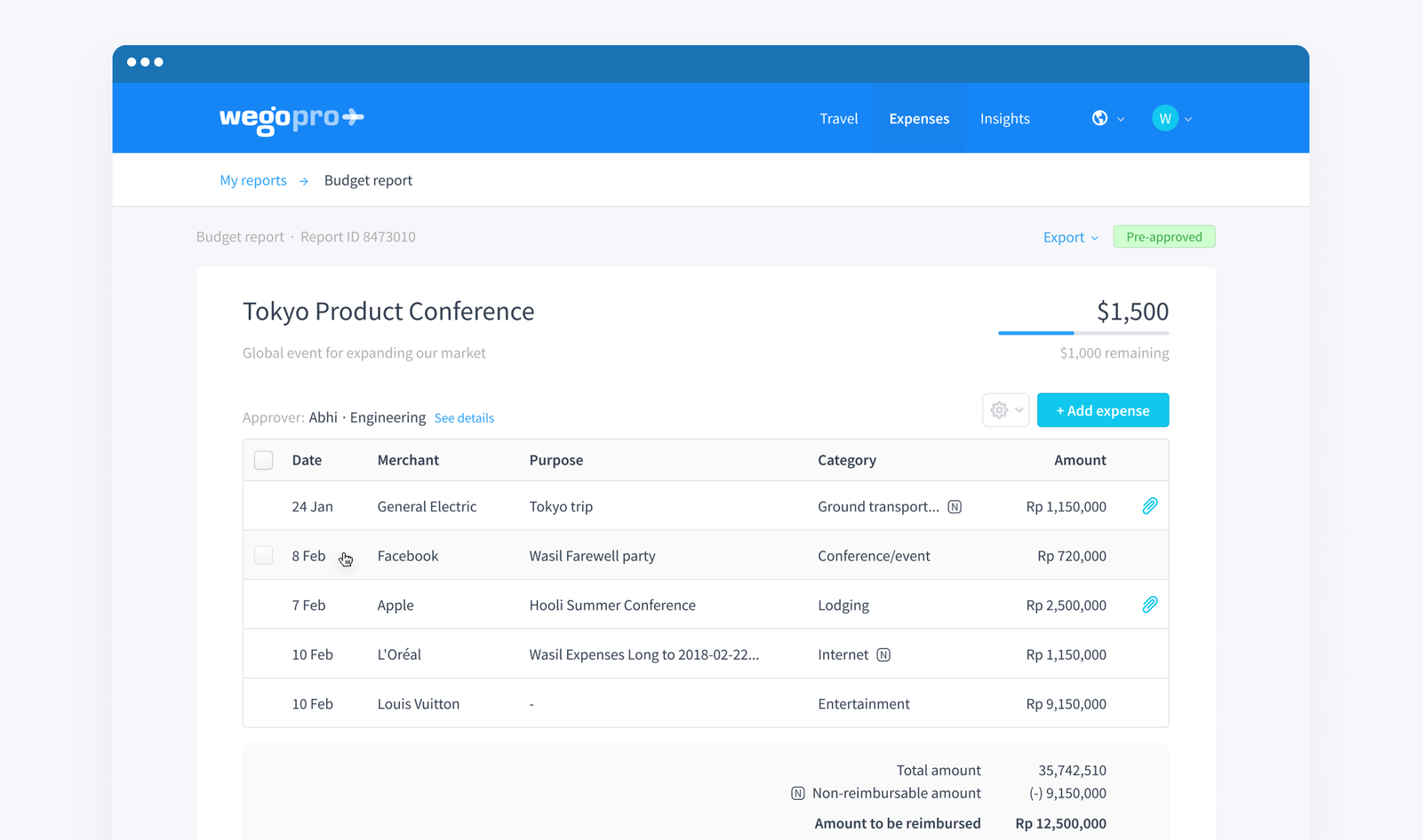 Steps to Automate Expense Approval Process With WegoPro